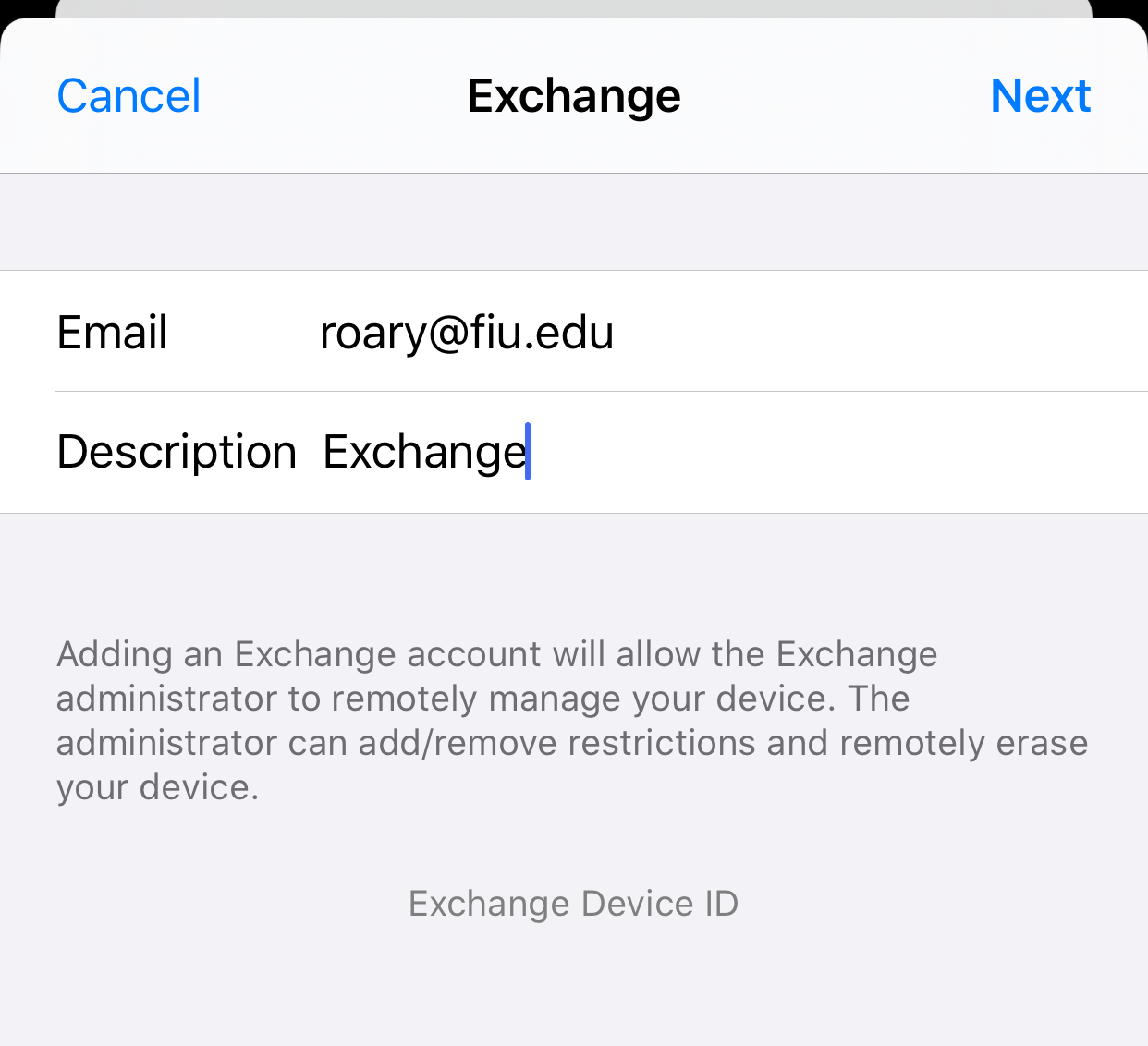 - How-to: Set up Your FIUmail on Your Apple Device - AskIT Service Portal