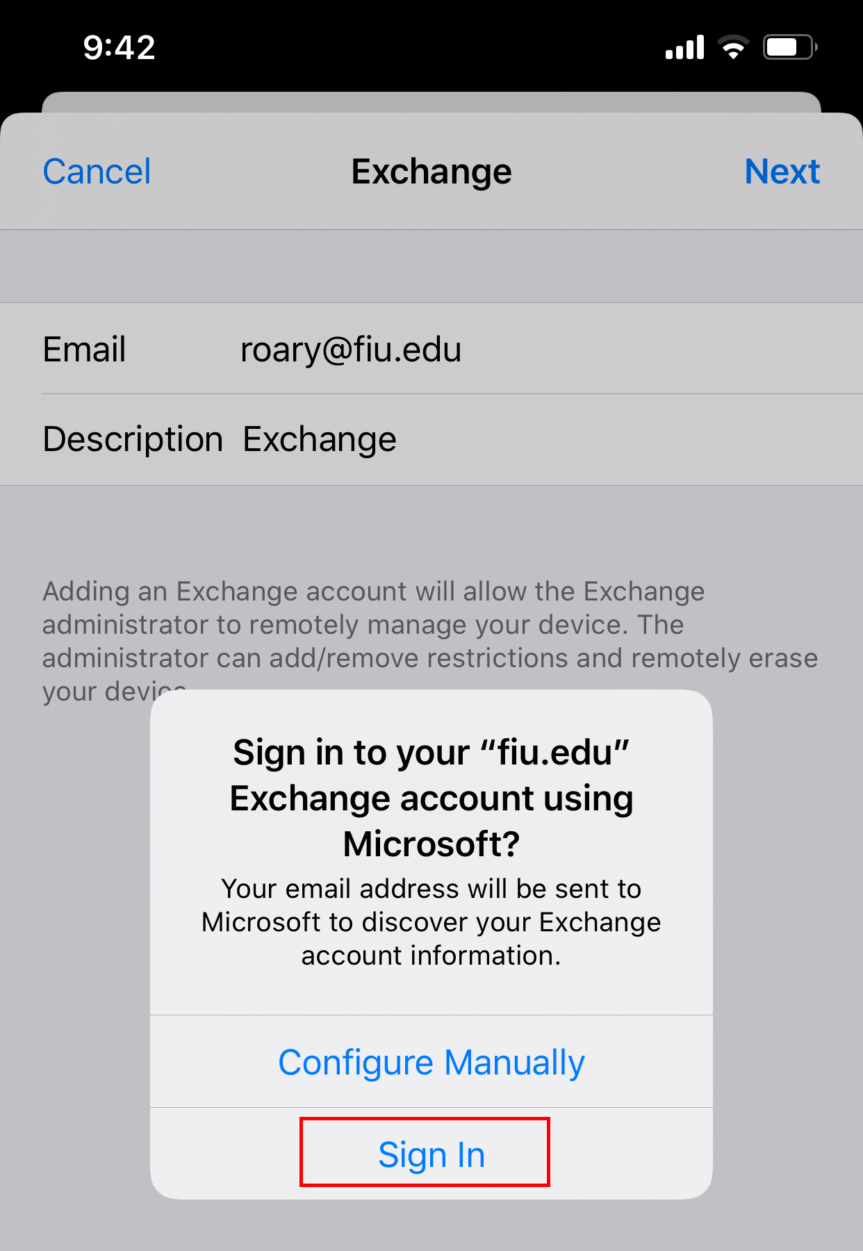- How-to: Set up Your FIUmail on Your Apple Device - AskIT Service Portal